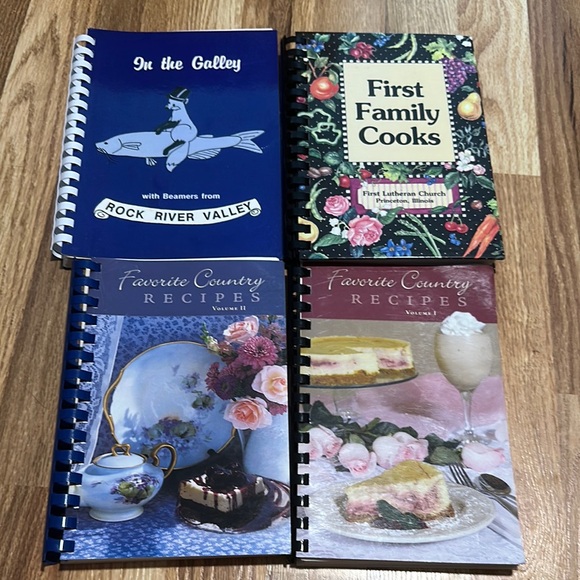 Kitchen | 5 Recipe Book Collection Set Of 4 | Poshmark